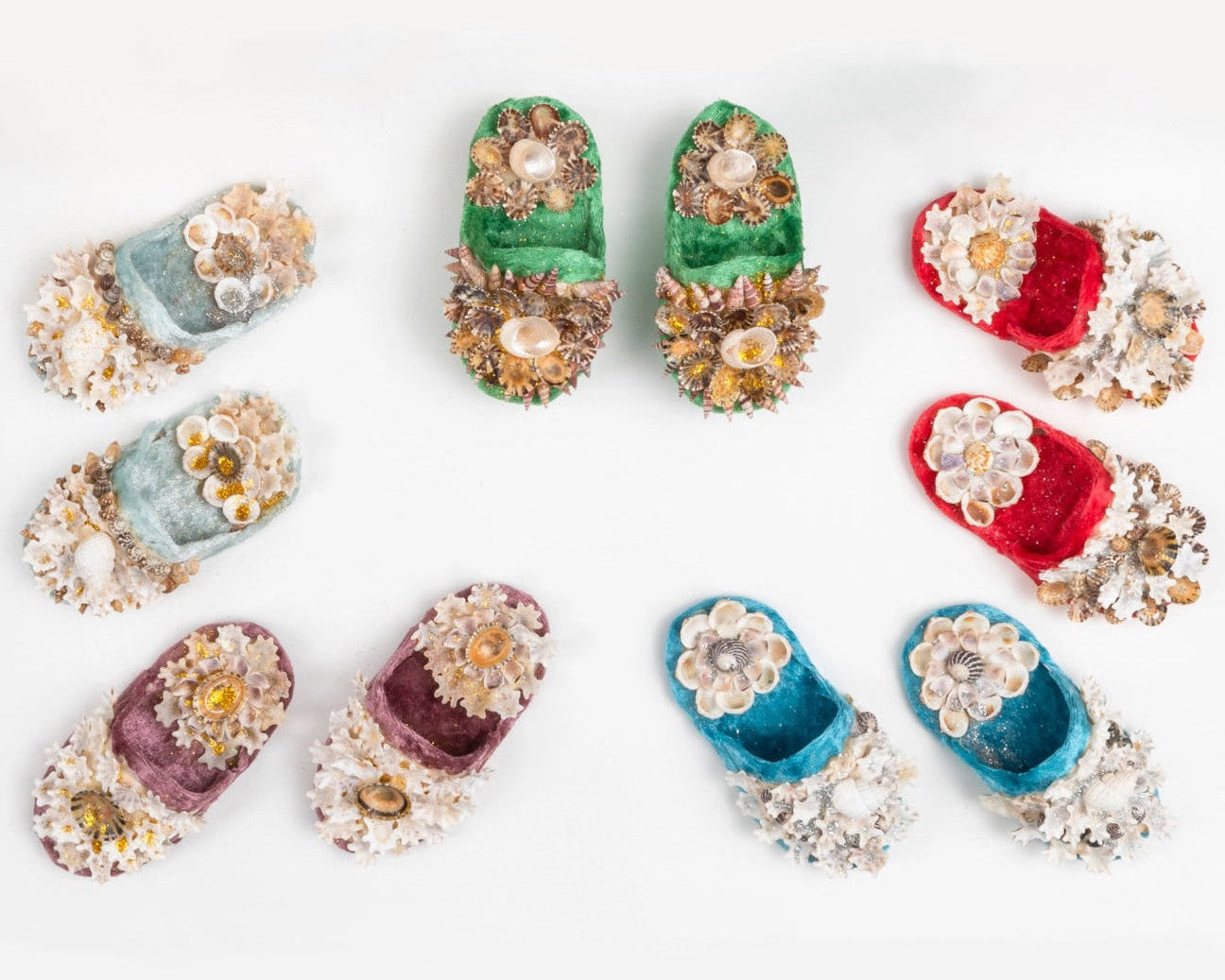 Marilyn Russell Shellwork Slippers – NSG Shop